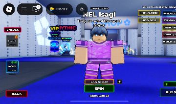 Conta Blue lock rivals com nel isagi e - Roblox - Blue Lock Rivals - GGMAX
