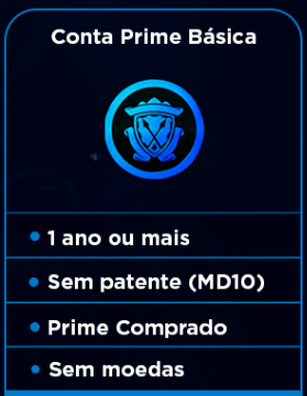 Conta Prime Cs Go - Counter Strike 2 - Contas e outros - GGMAX