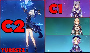 YSZZ - FURINA C2 + KEQING C1 + QIQI + - Genshin Impact - Contas - GGMAX