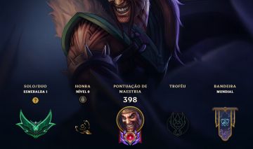 Conta league of legends Rank esmeralda, - League of Legends - Contas ...