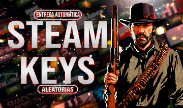 STEAM KEYS ALEATÓRIAS + BRINDE (ENTREGA - Steam - Códigos e Keys - GGMAX