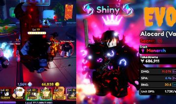 Alucard SHINY com MONARCH (Anime - Roblox - Anime Vanguards - GGMAX