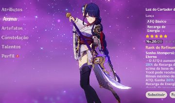 CONTA COM RAIDEN SHOGUN + ARMA - Genshin Impact - Contas - GGMAX