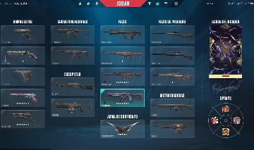 Vandal gaia, Ghost gaia, Sheriff - Valorant - Contas - GGMAX