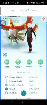 Conta Pokemon Go Level 50 |Ho-ho APEX| - Pokemon GO - GGMAX