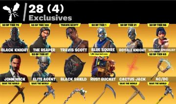 219 SKINS S2 FULL S3 FULL TRAVIS SCOTT - Fortnite - Contas Fortnite - GGMAX