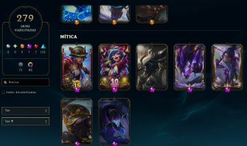 279 SKINS | NEO PAX JAX | 7 SKINS - League of Legends - Contas - GGMAX