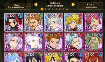 Conta 7ds com 9m de Cc - Seven Deadly Sins - GGMAX