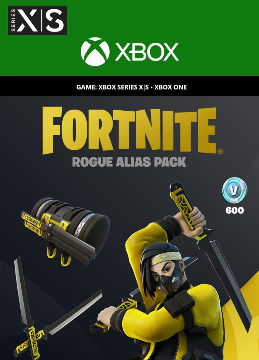 Fortnite - Rogue Alias Pack + 600 - Gift Cards - GGMAX