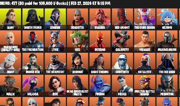 CONTA FN 477 Skins - Fortnite - Contas Fortnite - GGMAX