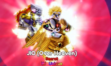 Dio Over Heaven Full SSS - Anime - Roblox - Anime Adventures - GGMAX