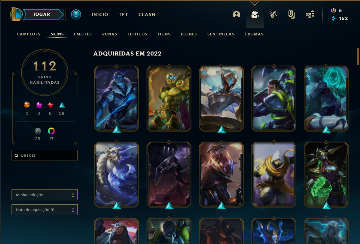 Conta lol com 95 champs, Mono zed (zed - League of Legends - Contas - GGMAX