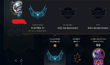PLATINA 3 - NOVA SEASON - League of Legends - Contas - GGMAX