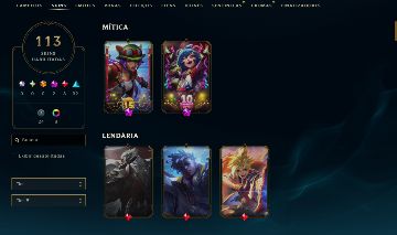 CONTA LOL | 113 SKINS | UNRANKED | LV - League of Legends - Contas - GGMAX