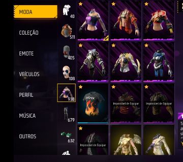 Conta free fire perfeita. - Free Fire - Contas Free Fire - GGMAX