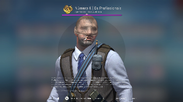 Personagem Número K | Os Profissionais - Counter Strike 2 - Skins - GGMAX