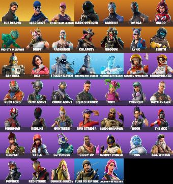 CONTA OG S3 S4 S5 | 1600 VBUCKS - Fortnite - Contas Fortnite - GGMAX