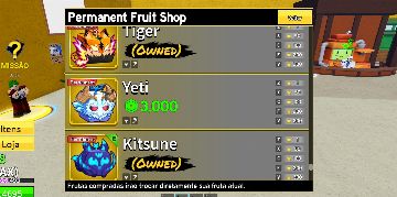 CONTA DE BLOX FRUITS COM 11 FRUTAS - Roblox - Blox Fruits - GGMAX