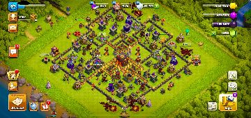 CV10 com 1.093 GEMAS, 5 Construtores, - Clash of Clans - GGMAX