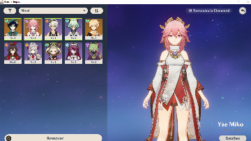 VENTI + YAE MIKO + BENNETH + SUCROSE + - Genshin Impact - Contas - GGMAX