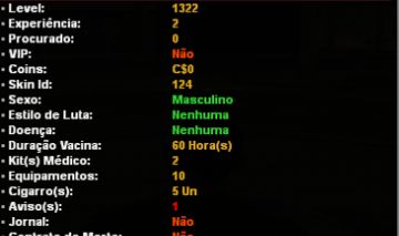 Conta Los Katchorros CVR Cidade Vida - GTA - GTA Roleplay - GGMAX