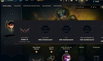 Conta lol ferro 4 Real afundada - League of Legends - Contas - GGMAX