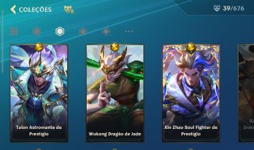 Conta de Wr com skin prestigio do Talon - League of Legends: Wild Rift ...