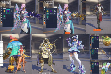 Conta OW 2 Mercy rosa + 1 arma mitica - Overwatch - GGMAX