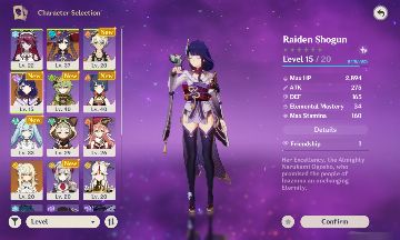 AR25 Shogun raiden +mona - Genshin Impact - Contas - GGMAX