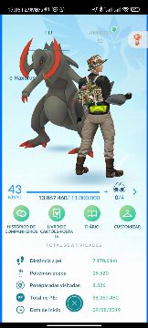 Conta Pokemon GO Level 43 - Pokemon GO - GGMAX
