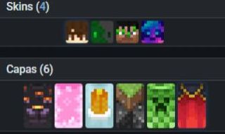 Conta minecraft original + 6 capas de - Minecraft - Contas - GGMAX