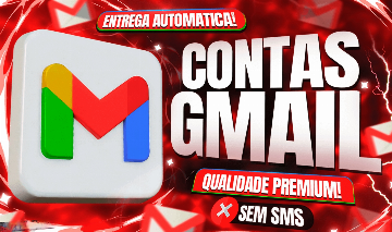 3x Conta Gmail (IP BR) - Emails - GGMAX
