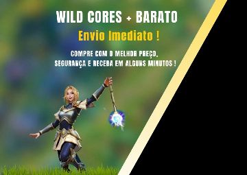 WILD CORE 50% MAIS BARATO - League of Legends: Wild Rift - Skins e Wild ...