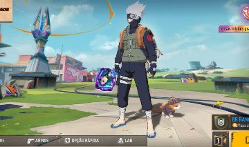 CONTA FF[KAKASHI]NINJA BRANCO] - Free Fire - Contas Free Fire - GGMAX