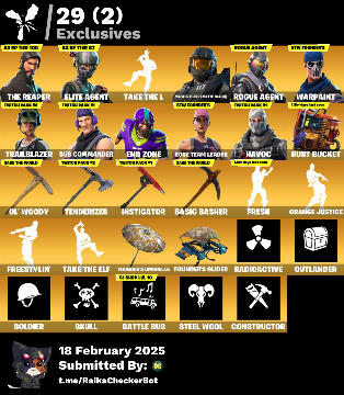 SEASON 3 FULL + FRESH + OG STW + 1600 - Fortnite - Contas Fortnite - GGMAX