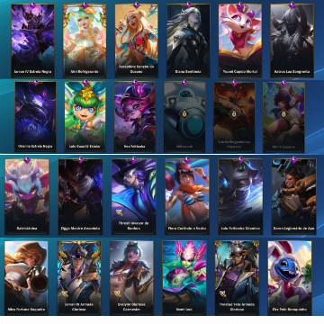 Conta Wild rif com skins,icones, etc.. - League of Legends: Wild Rift ...