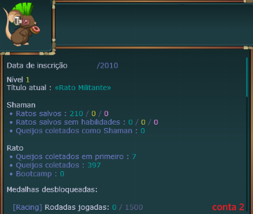 Contas Transformice 2010 - Transformice - GGMAX