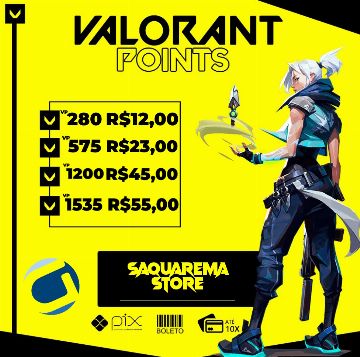 VP VALORANT CARD - RIOT GAMES VALORANT - Valorant - Valorant Points e ...