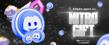 NITRO GIFT GAMING | 1 MES | POR APENAS - Discord - Nitro e Impulsos - GGMAX