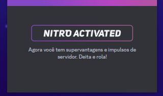 [ CONTA DISCORD COM NITRO GAMING 1 MES ] - Discord - Contas Discord - GGMAX