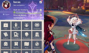 Chasca(buildada)+Arcana Original, - Genshin Impact - Contas - GGMAX