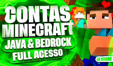 CONTA DE MINECRAFT JAVA + BEDROCK! - Minecraft - Contas - GGMAX