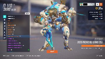 ACC OW2 LIMITED SKINS + 1085 OWL TOKENS - Overwatch - GGMAX