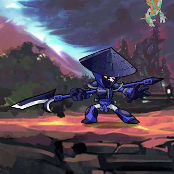Skin Nightblade Hattori (Entrega - Brawlhalla - GGMAX