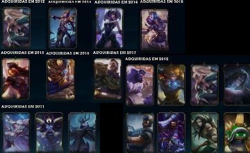 Conta Skins+ícones Ultra raros - League of Legends - Contas - GGMAX