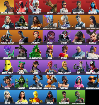 Conta full Tryhard com TRAVIS/MINTY - Fortnite - Contas Fortnite - GGMAX