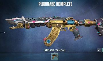 VANDAL ARCANE, PHANTOM NEO FRONTIER E - Valorant - Contas - GGMAX