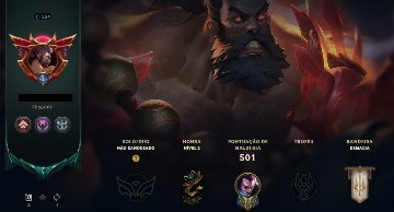 Conta LoL de 2016 Level 554 Mestre S11 - League of Legends - Contas - GGMAX