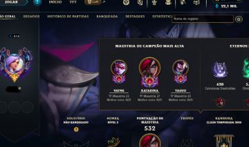 CONTA LOL NVL 414 120 SKINS + ACC - League of Legends - Contas - GGMAX