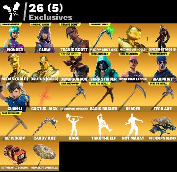 WONDER + MINTY + TRAVIS +Intel bundle e - Fortnite - Contas Fortnite ...